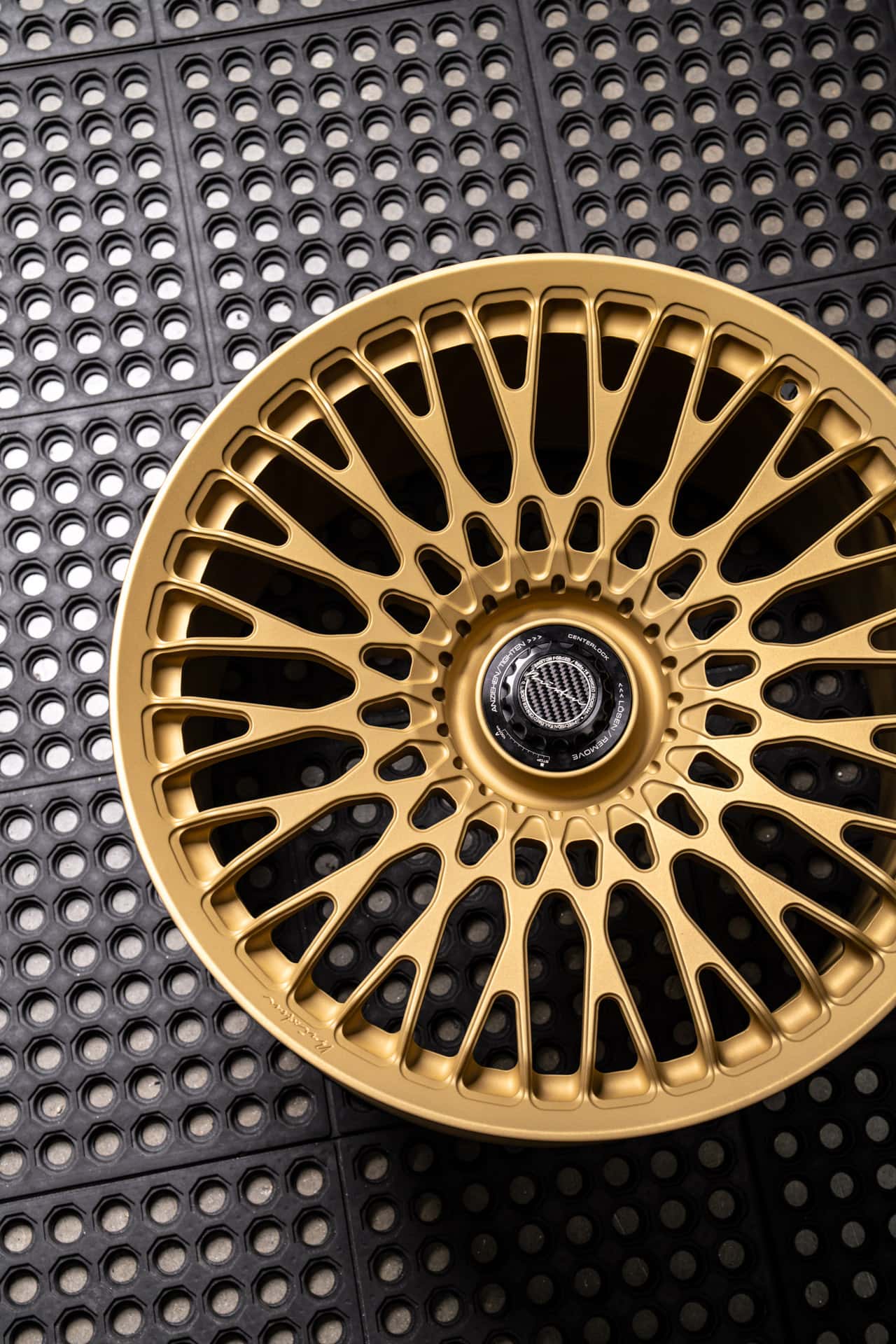 Gold Forged Wheels (Trofeo Gold Satin Clear) - Brixton Forged™