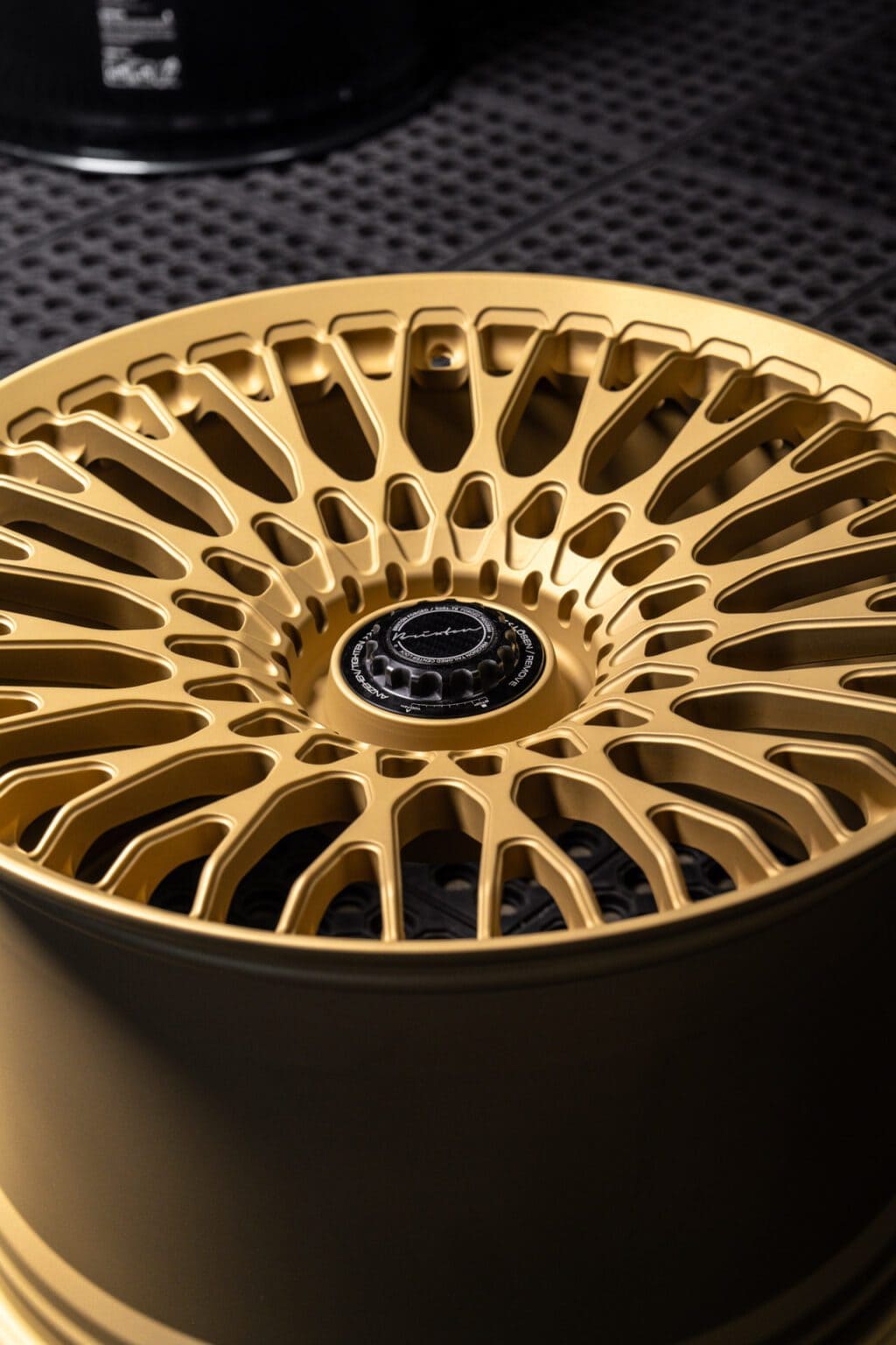 Gold Forged Wheels (Trofeo Gold Satin Clear) - Brixton Forged™