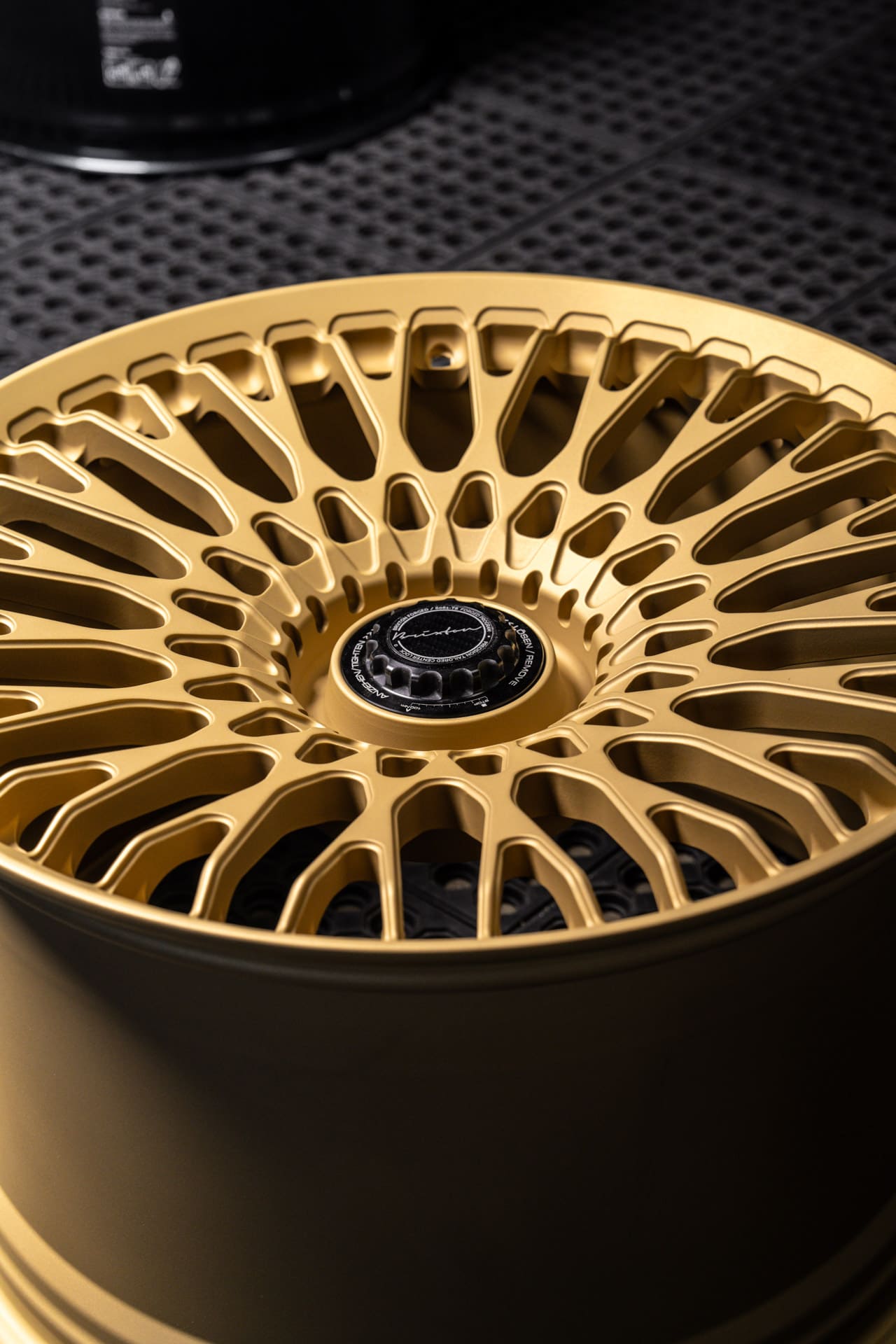 Gold Forged Wheels (Trofeo Gold Satin Clear) - Brixton Forged™