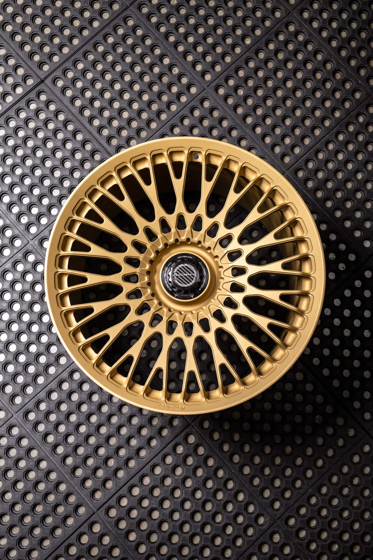 Gold Forged Wheels (Trofeo Gold Satin Clear) - Brixton Forged™