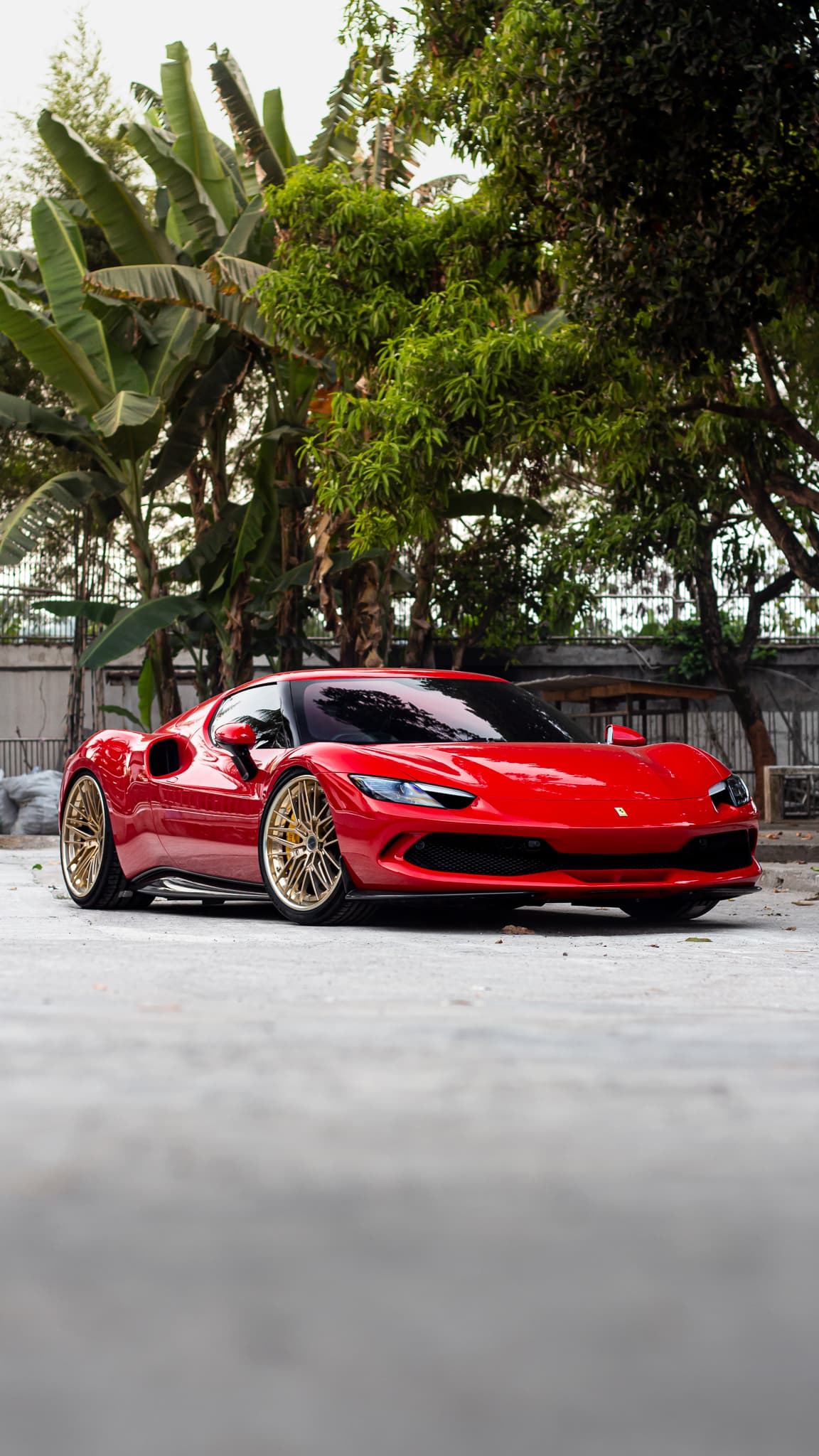Ferrari 296 Wheels (Red Ferrari 296 - Brixton Forged) - Brixton Forged™