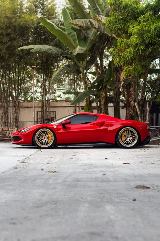 Ferrari 296 Wheels (Red Ferrari 296 - Brixton Forged) - Brixton Forged™