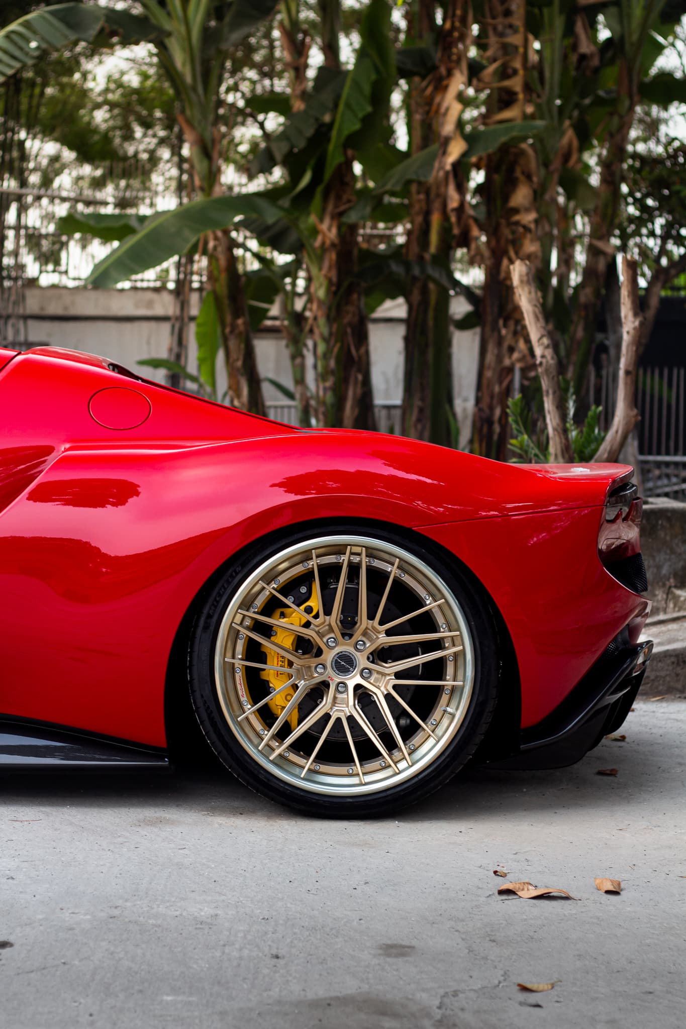 Ferrari 296 Wheels (Red Ferrari 296 - Brixton Forged) - Brixton Forged™