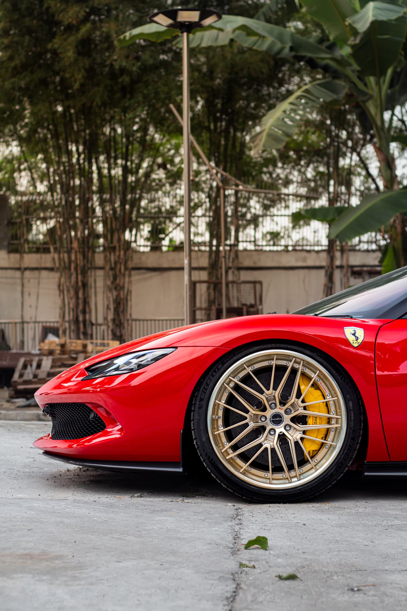 Ferrari 296 Wheels (Red Ferrari 296 - Brixton Forged) - Brixton Forged™