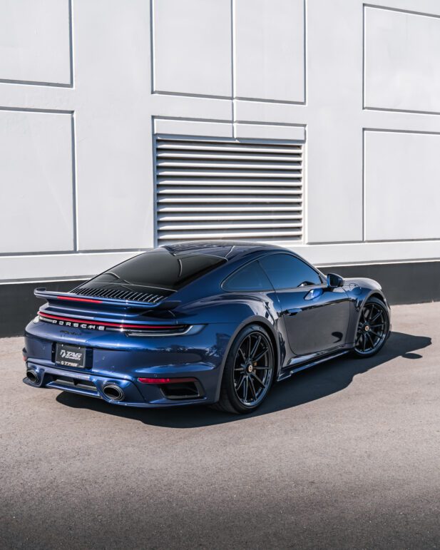 Blue Porsche 992 Turbo S (Vehicle Gallery) - Brixton Forged™