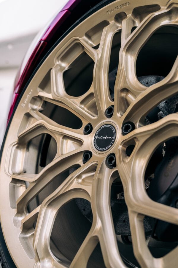 Ford GT Wheels - Pink Ford GT 2023 Brixton Forged PF14RS - Brixton Forged™
