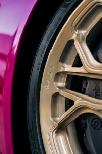 Ford GT Wheels - Pink Ford GT 2023 Brixton Forged PF14RS - Brixton Forged™
