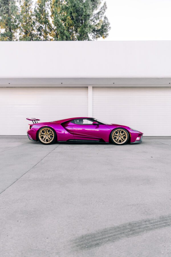 Ford GT Wheels - Pink Ford GT 2023 Brixton Forged PF14RS - Brixton Forged™