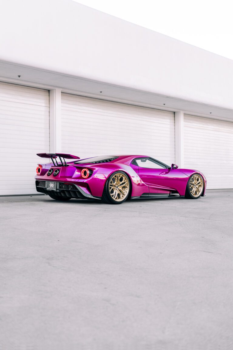 Ford GT Wheels - Pink Ford GT 2023 Brixton Forged PF14RS - Brixton Forged™