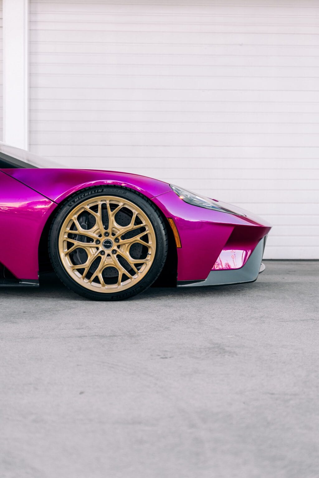 Ford GT Wheels - Pink Ford GT 2023 Brixton Forged PF14RS - Brixton Forged™