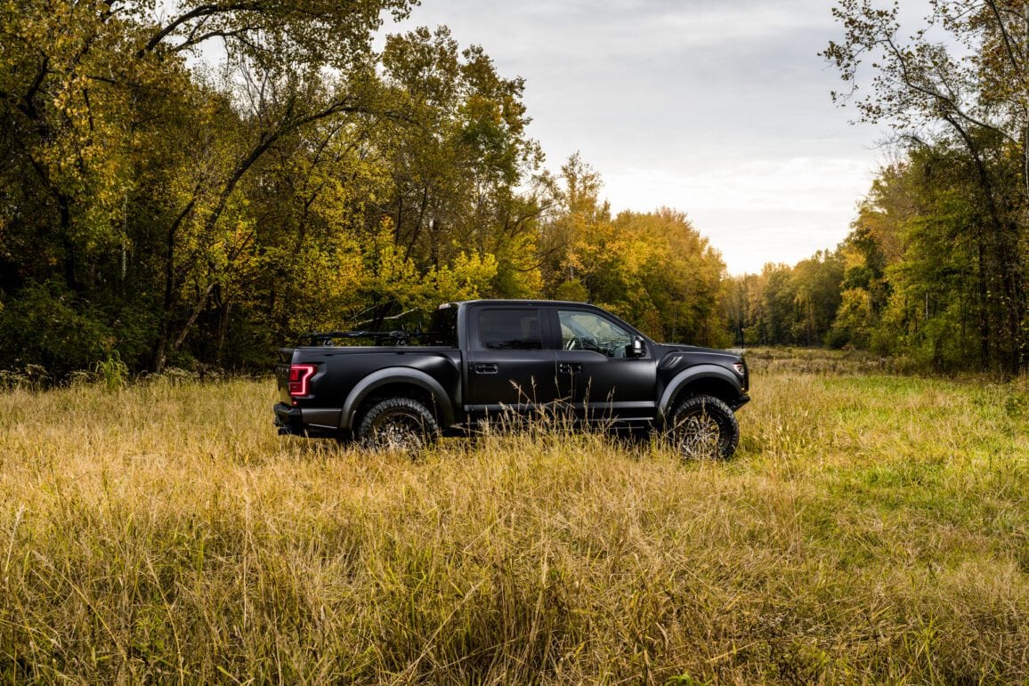 Ford Raptor Wheels - Matte Black Brixton Forged Off-road - Brixton Forged™