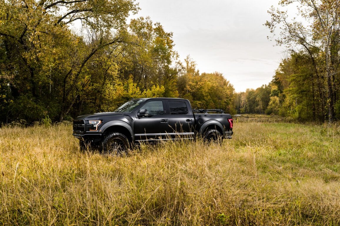 Ford Raptor Wheels - Matte Black Brixton Forged Off-road - Brixton Forged™