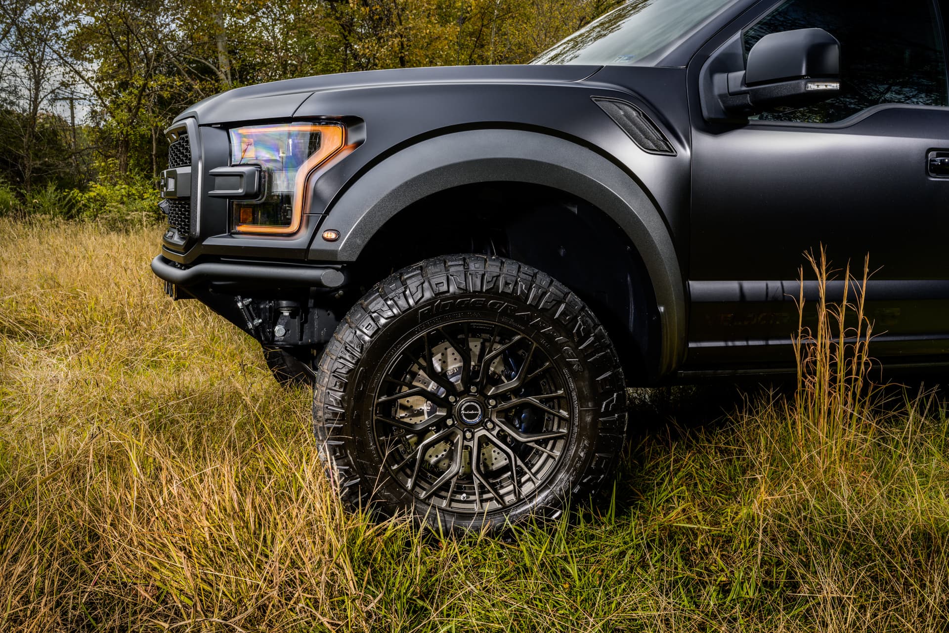 Ford Raptor Wheels - Matte Black Brixton Forged Off-road - Brixton Forged™
