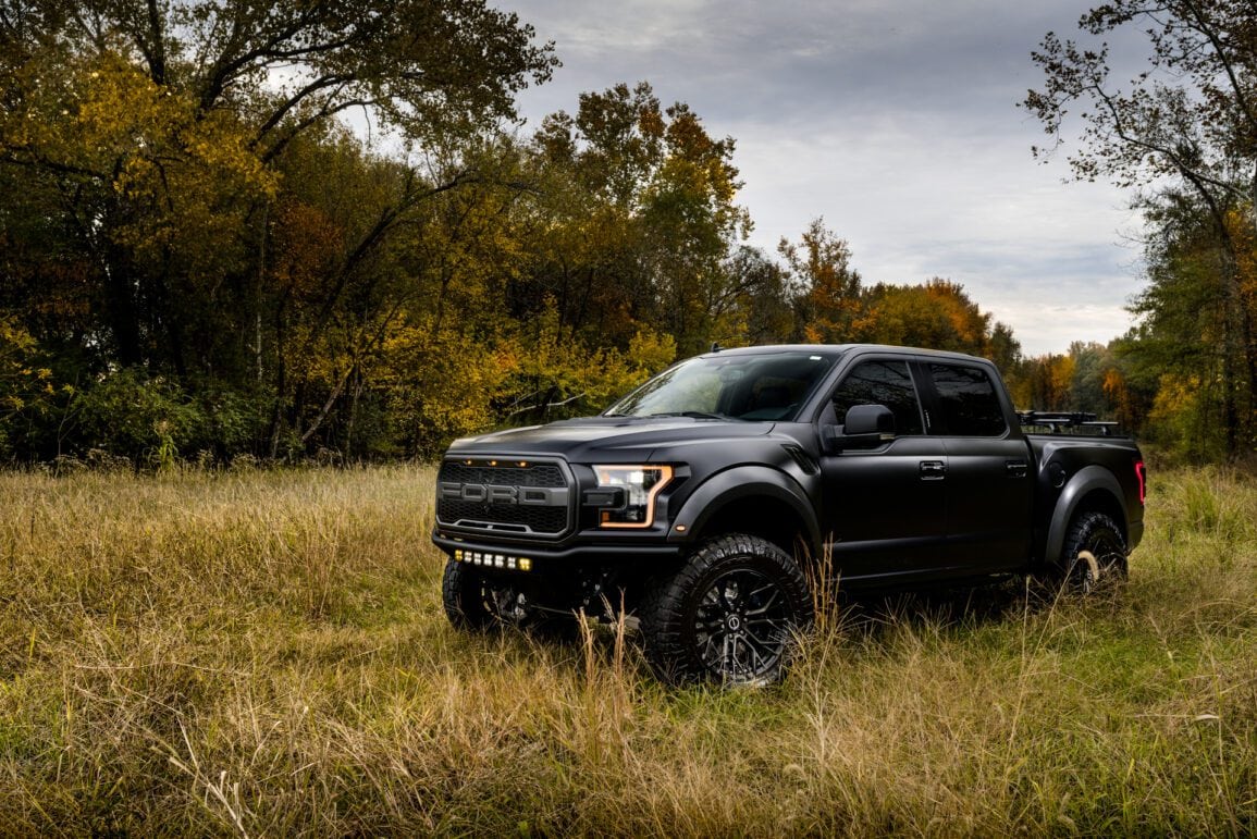 Ford Raptor Wheels - Matte Black Brixton Forged Off-road - Brixton Forged™