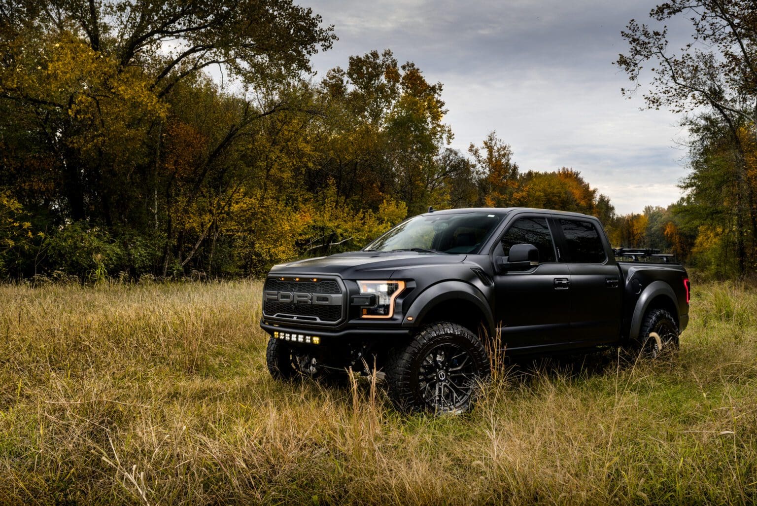 Ford Raptor Wheels - Matte Black Brixton Forged Off-road - Brixton Forged™