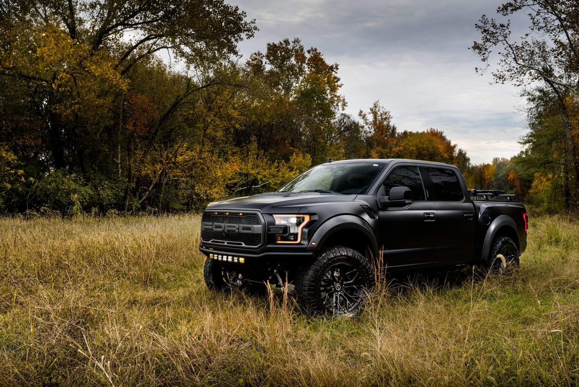 Ford Raptor Wheels - Matte Black Brixton Forged Off-road - Brixton Forged™