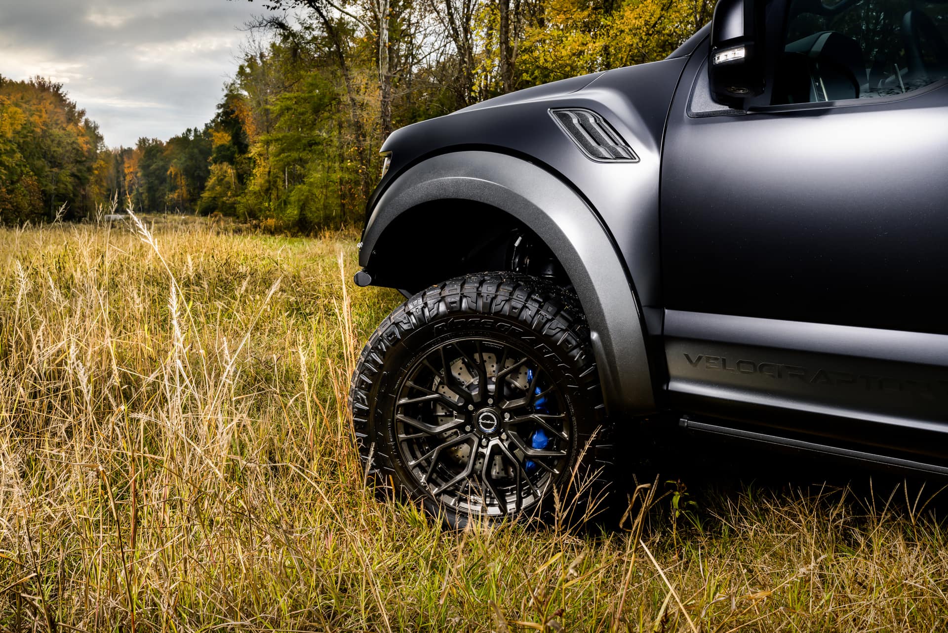 Ford Raptor Wheels - Matte Black Brixton Forged Off-road - Brixton Forged™