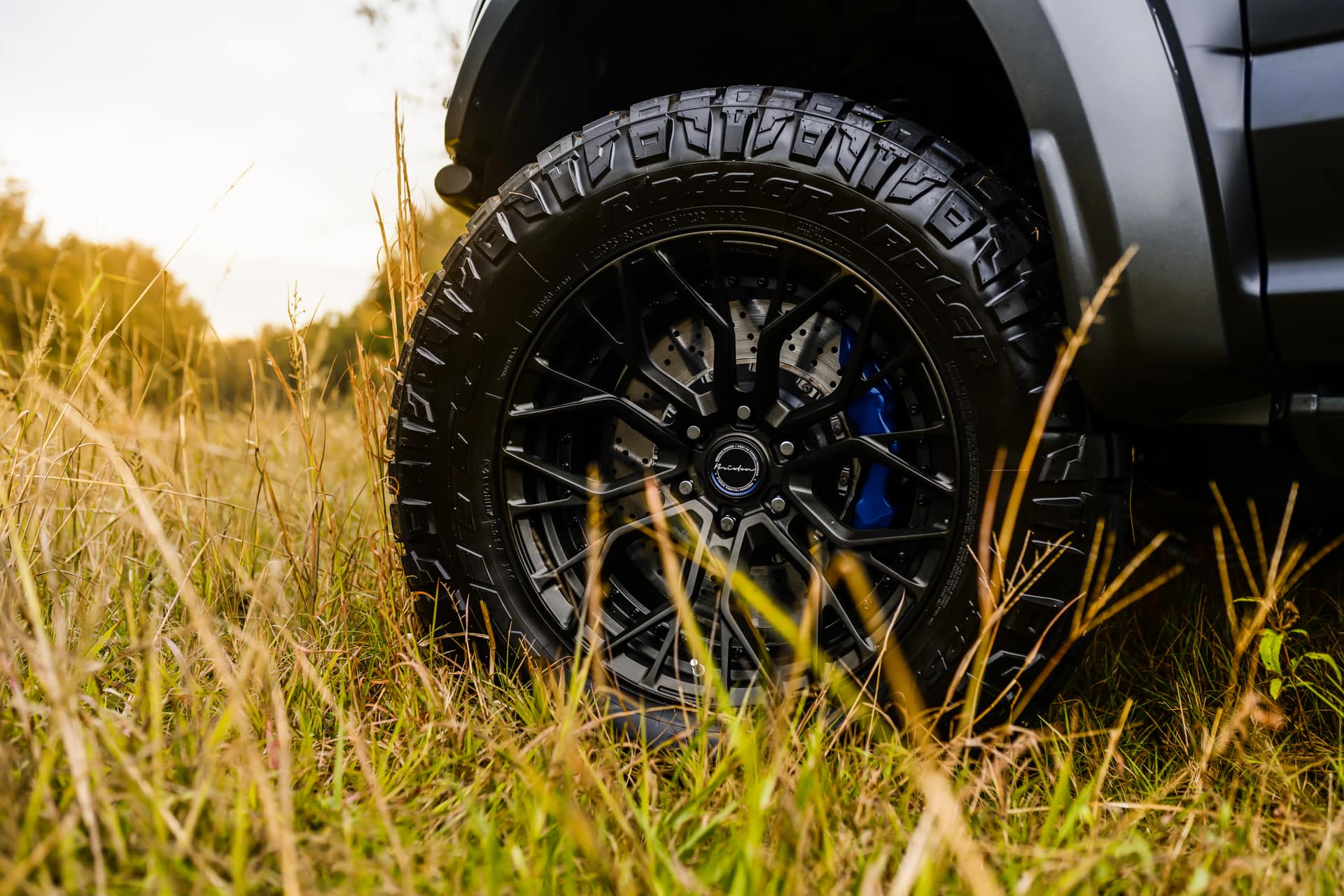 Ford Raptor Wheels - Matte Black Brixton Forged Off-road - Brixton Forged™