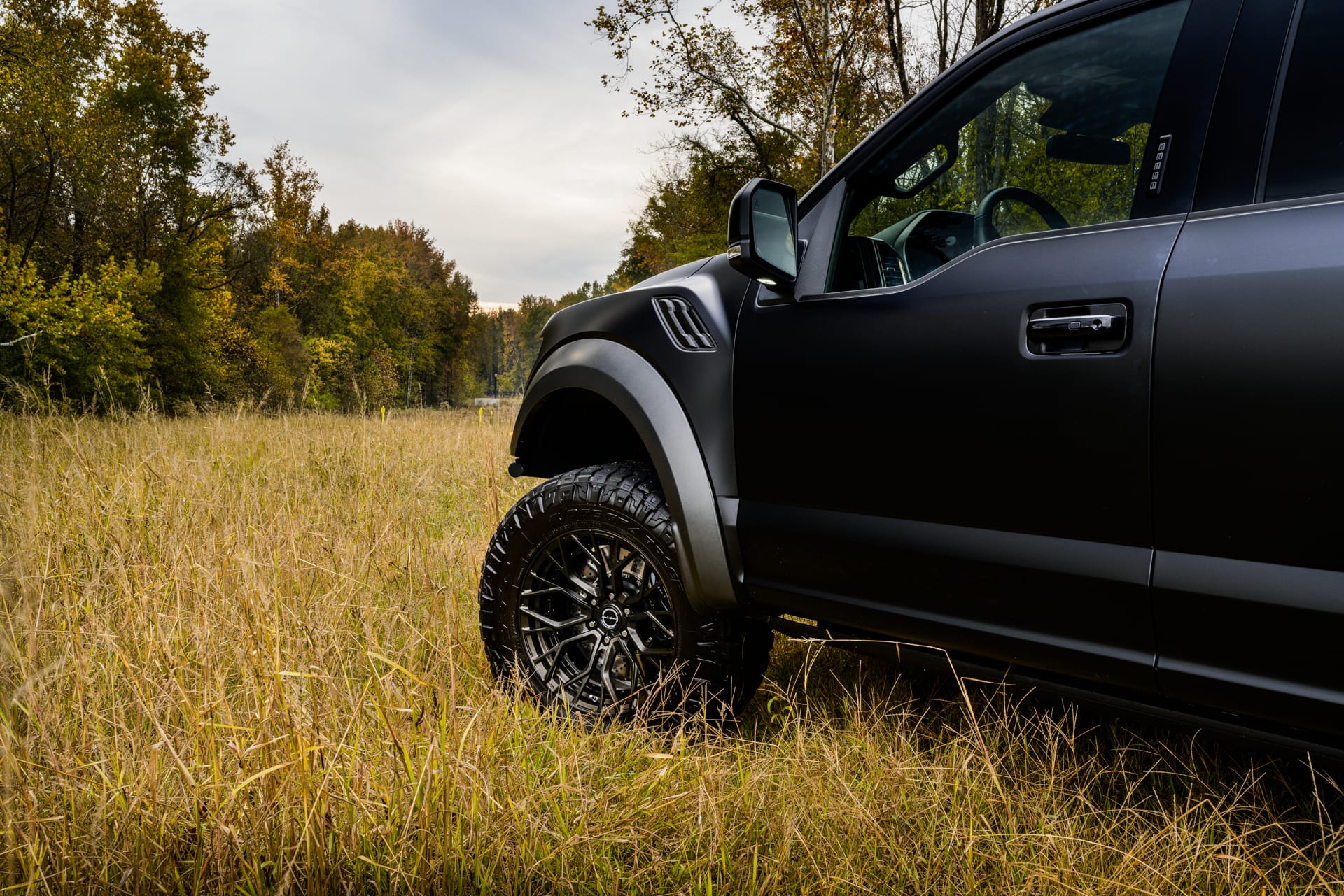 Ford Raptor Wheels - Matte Black Brixton Forged Off-road - Brixton Forged™