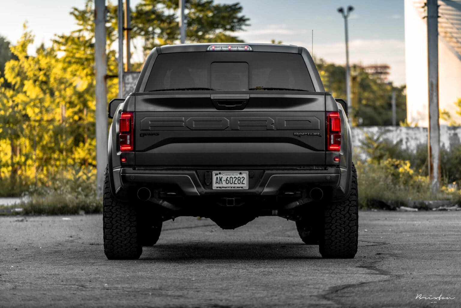 Matte Black Ford Raptor wheels - Brixton Forged M51 Off-road - Brixton ...