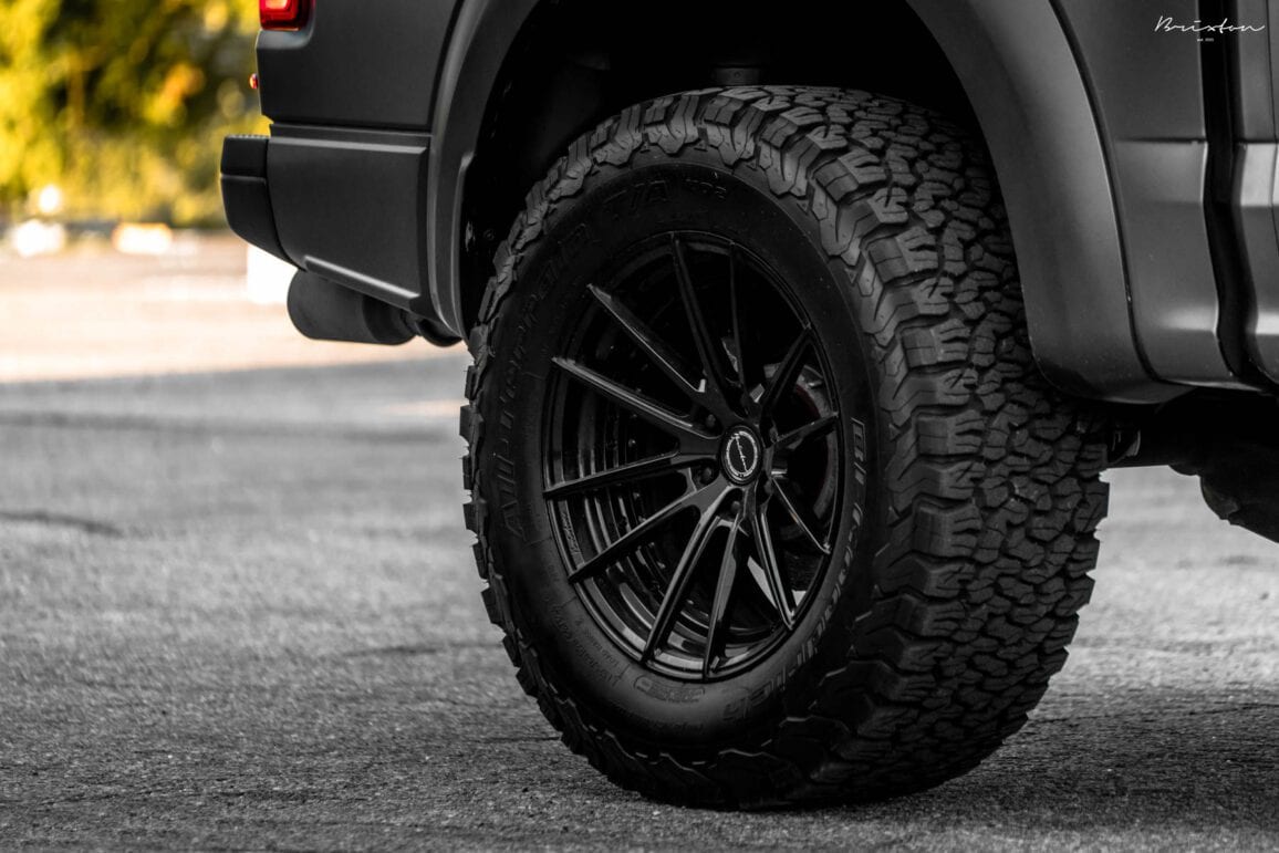 Matte Black Ford Raptor wheels - Brixton Forged M51 Off-road - Brixton ...