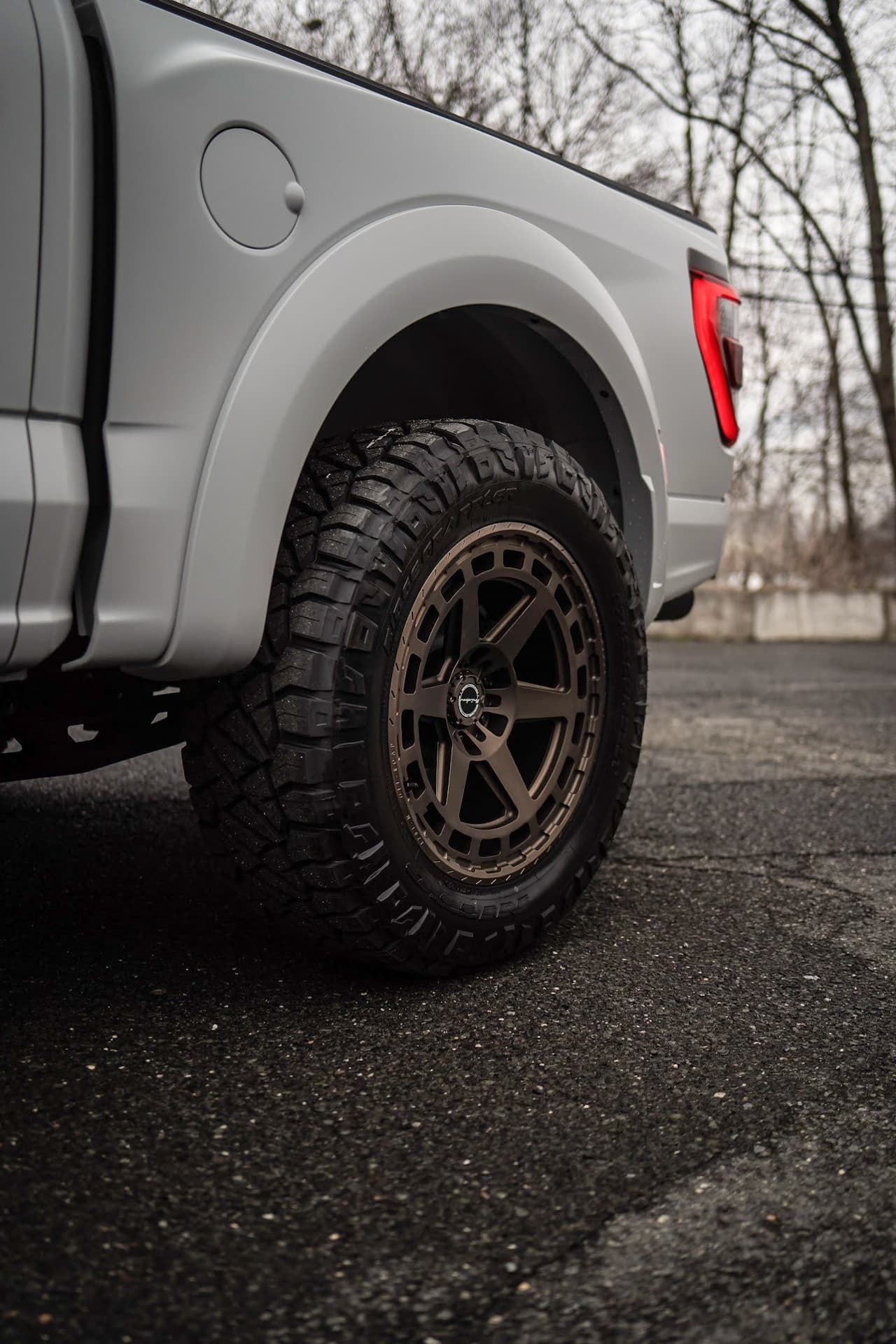 White Ford Raptor - Brixton Forged BX01-M Offroad wheels - Brixton Forged™