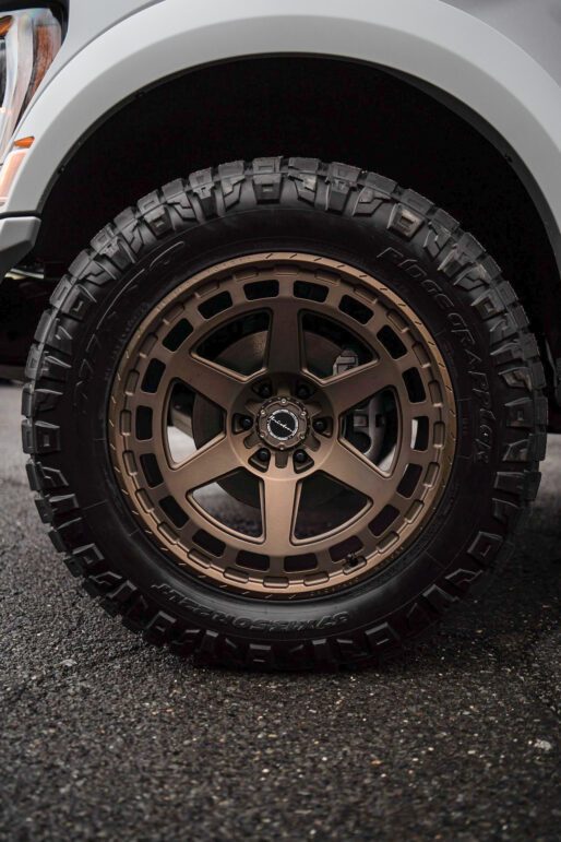 White Ford Raptor - Brixton Forged BX01-M Offroad wheels - Brixton Forged™