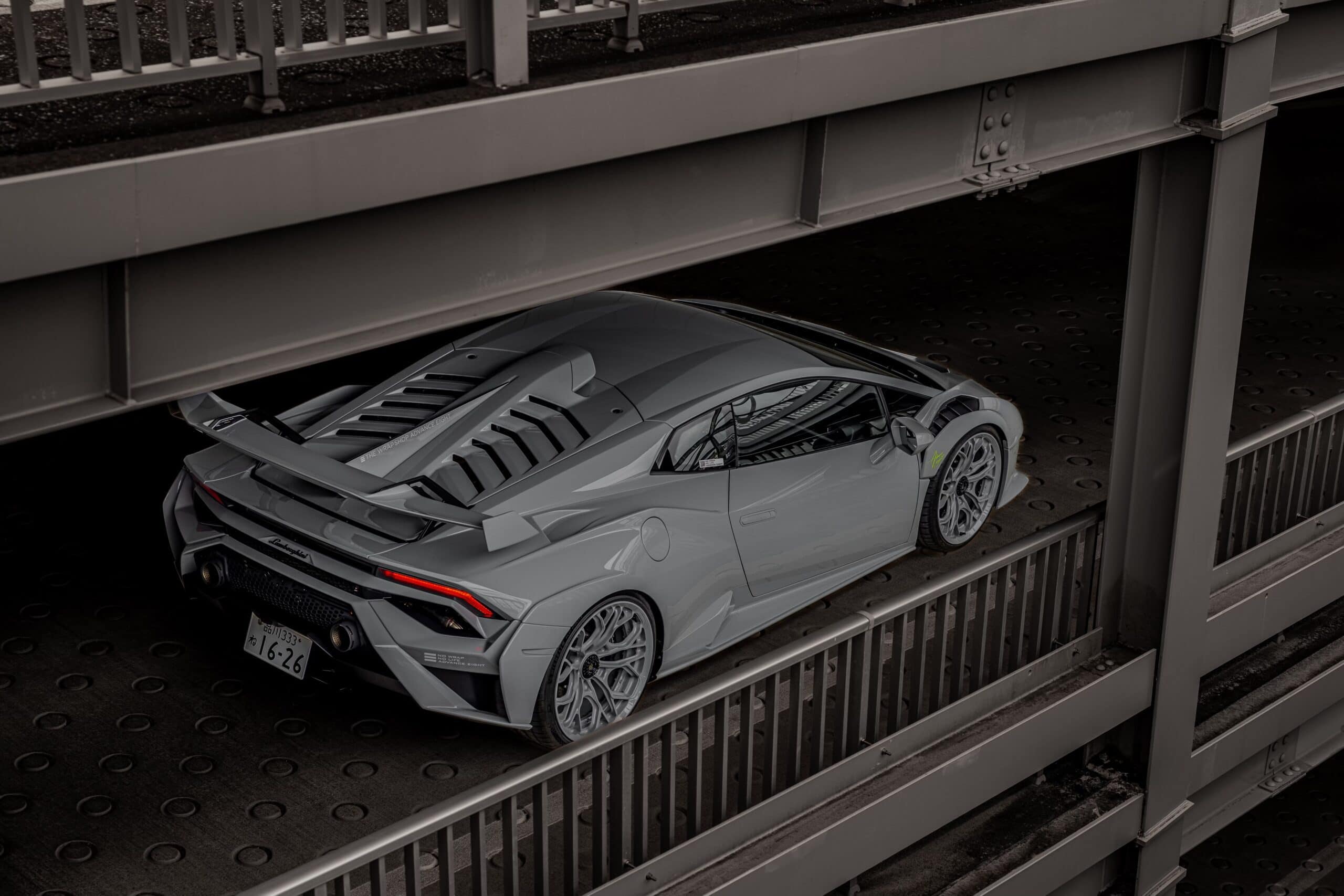 Grey Lamborghini Huracan STO - Brixton Forged™