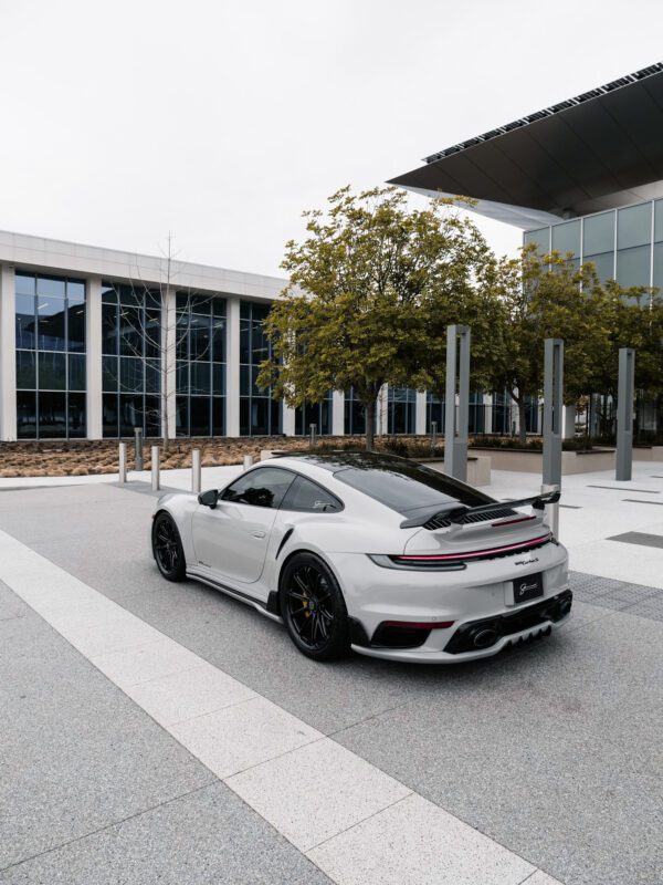 Chalk Grey 992 Turbo Techart - Brixton Forged - Brixton Forged™