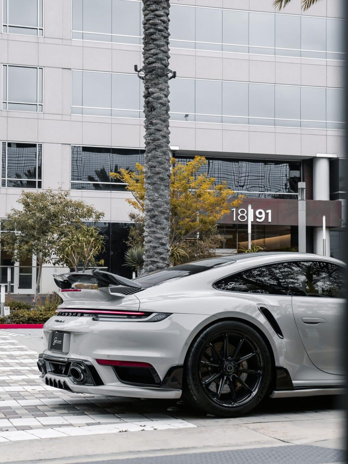 Chalk Grey 992 Turbo Techart - Brixton Forged - Brixton Forged™