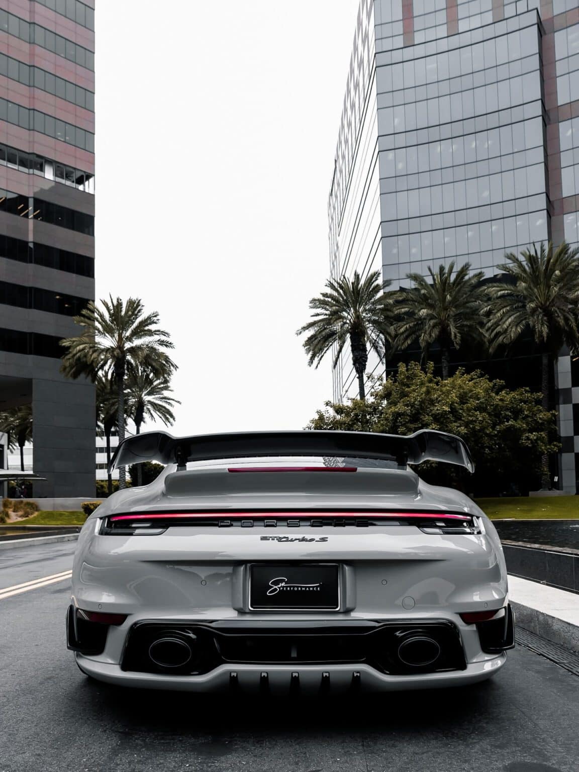 Chalk Grey 992 Turbo Techart - Brixton Forged - Brixton Forged™