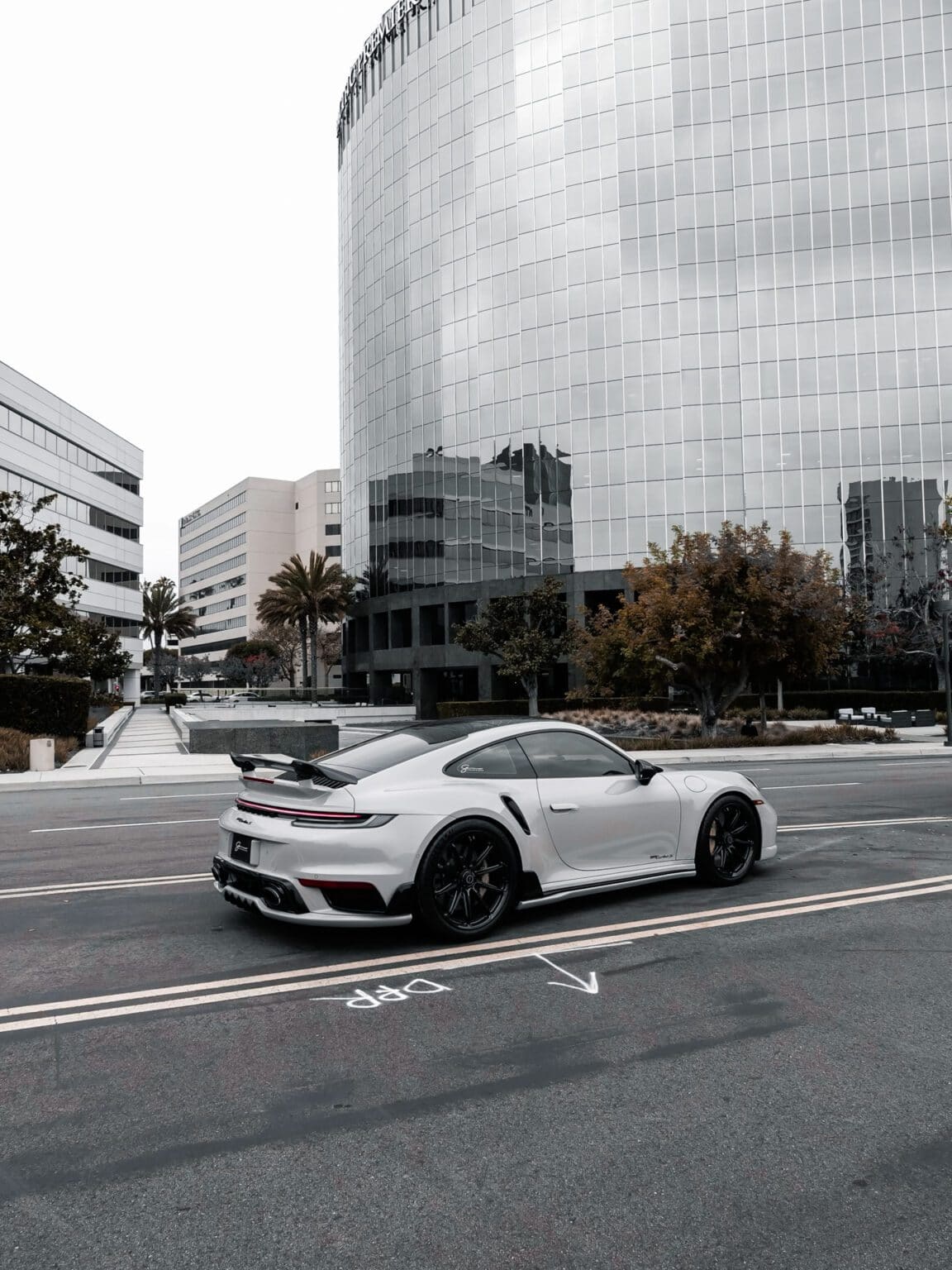 Chalk Grey 992 Turbo Techart - Brixton Forged - Brixton Forged™