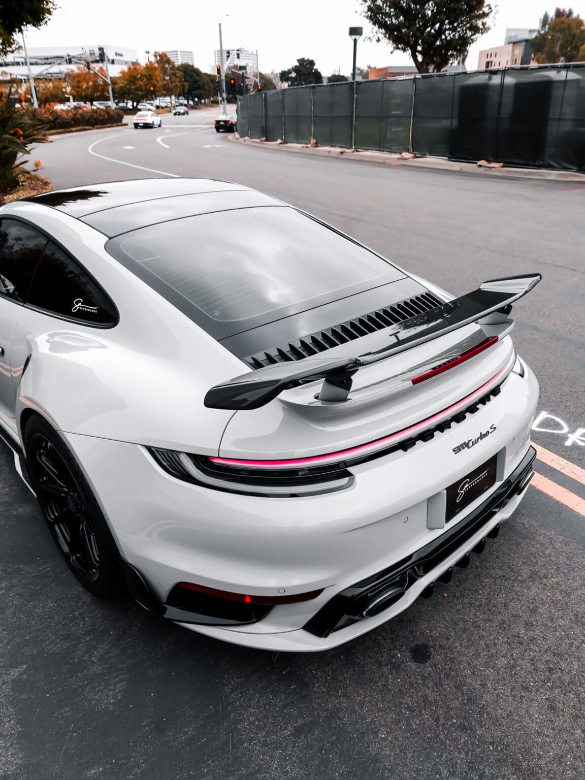 Chalk Grey 992 Turbo Techart - Brixton Forged - Brixton Forged™