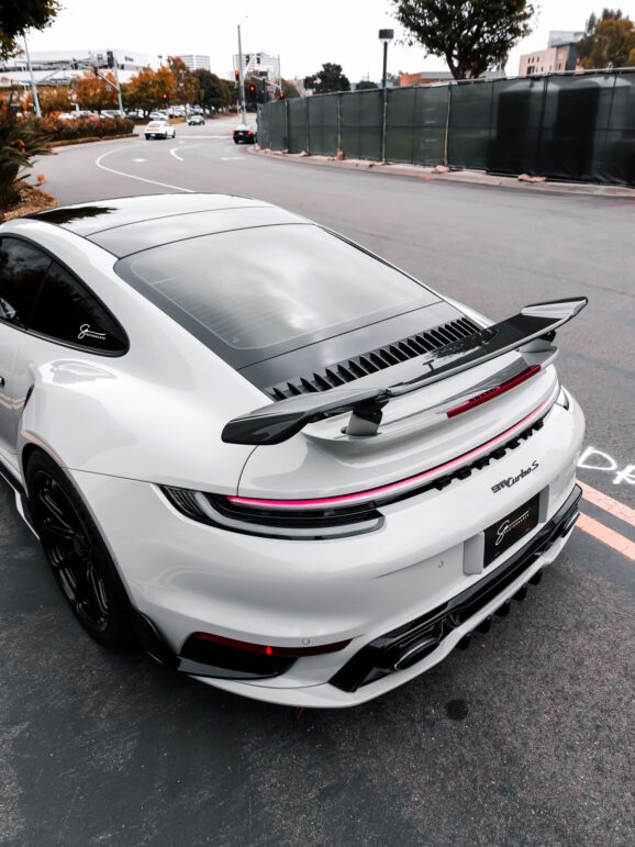 Chalk Grey 992 Turbo Techart - Brixton Forged - Brixton Forged™