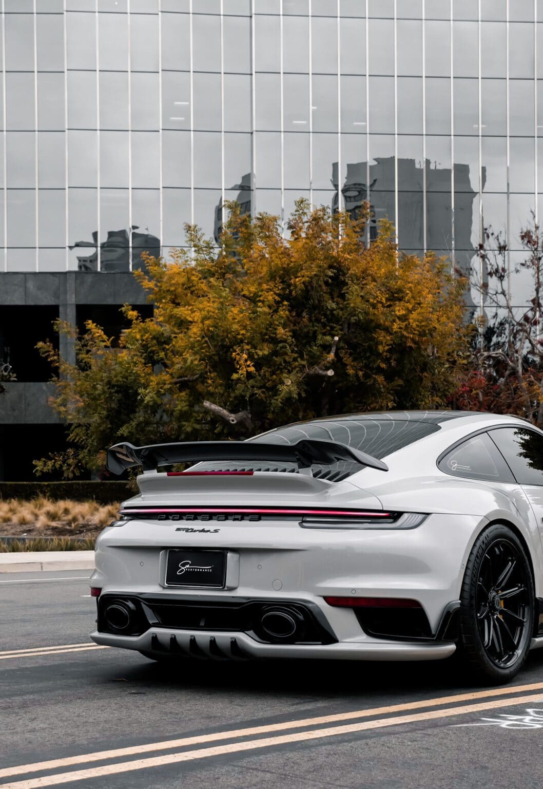 Chalk Grey 992 Turbo Techart - Brixton Forged - Brixton Forged™