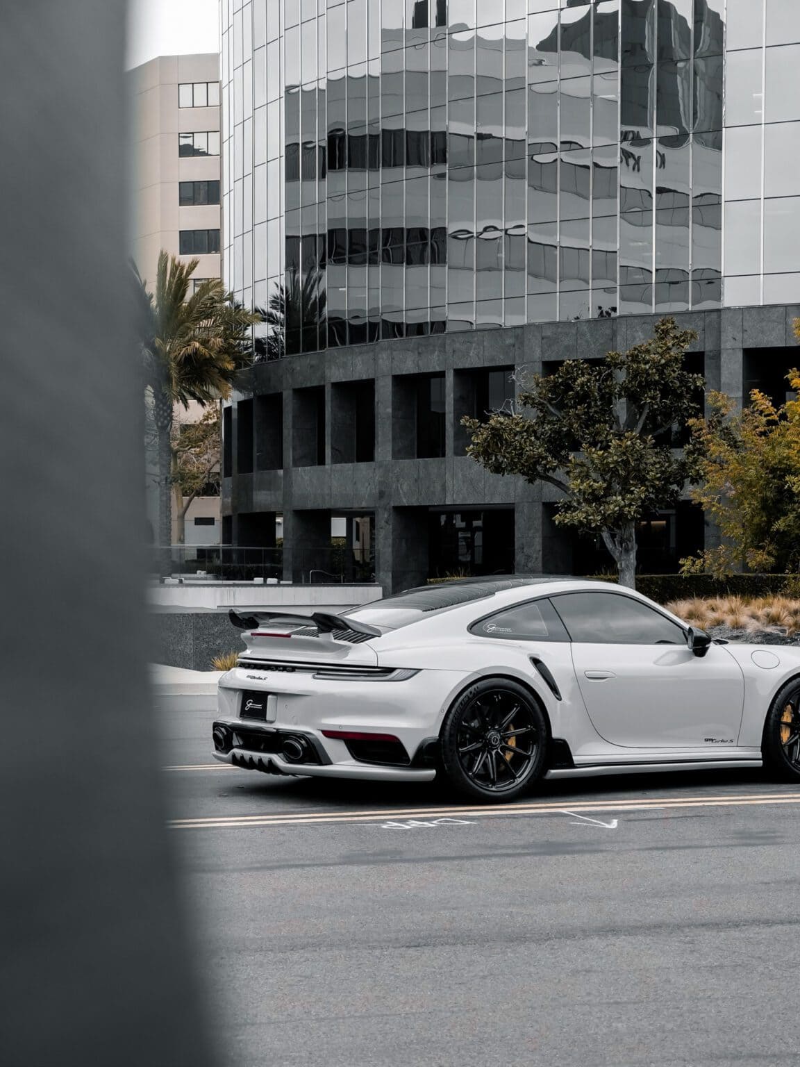Chalk Grey 992 Turbo Techart - Brixton Forged - Brixton Forged™