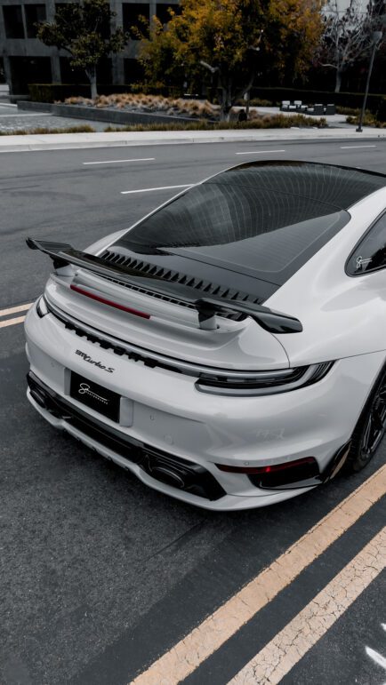 Chalk Grey 992 Turbo Techart - Brixton Forged - Brixton Forged™