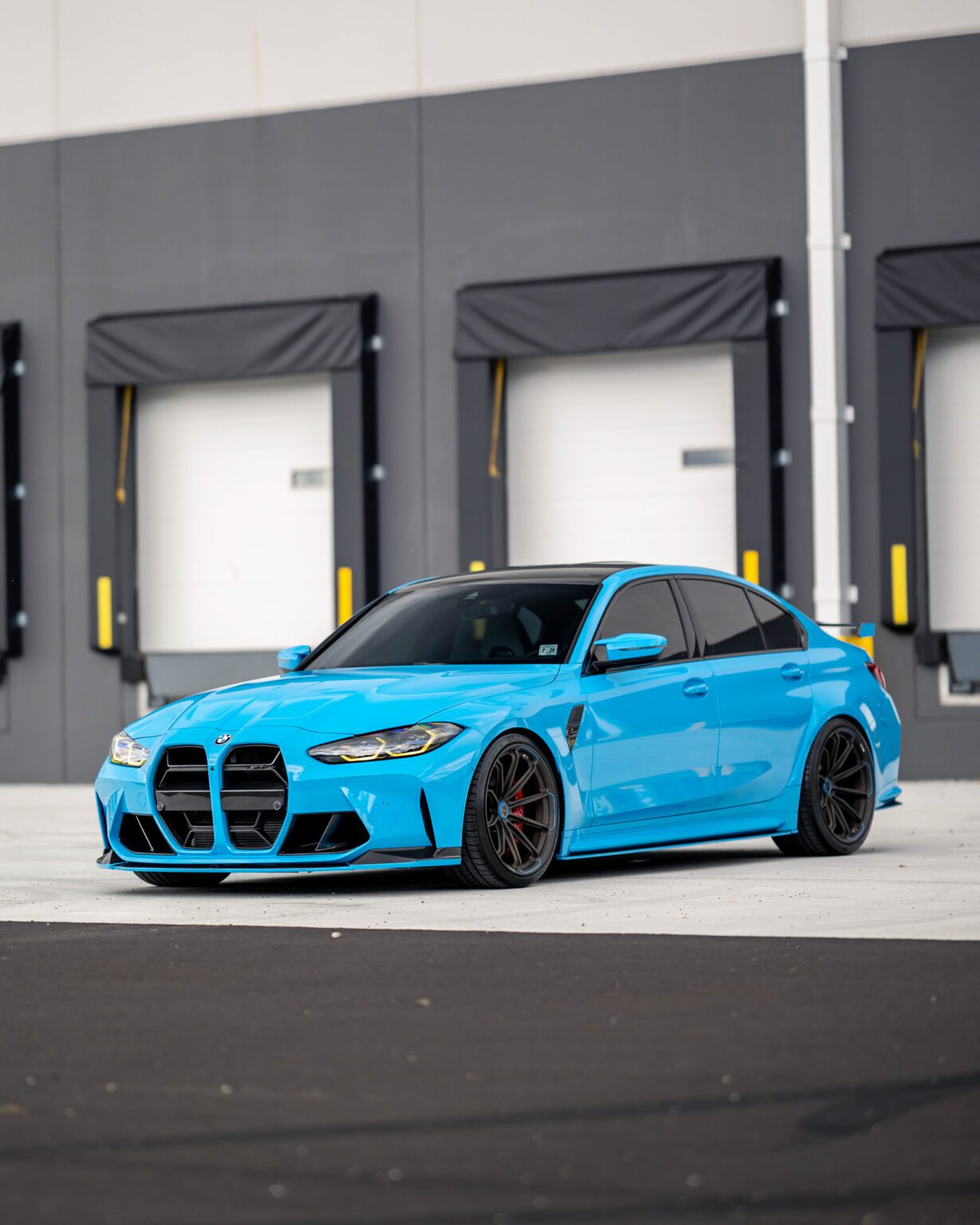 Blue BMW M3 G80 - R11 RS - Brixton Forged™