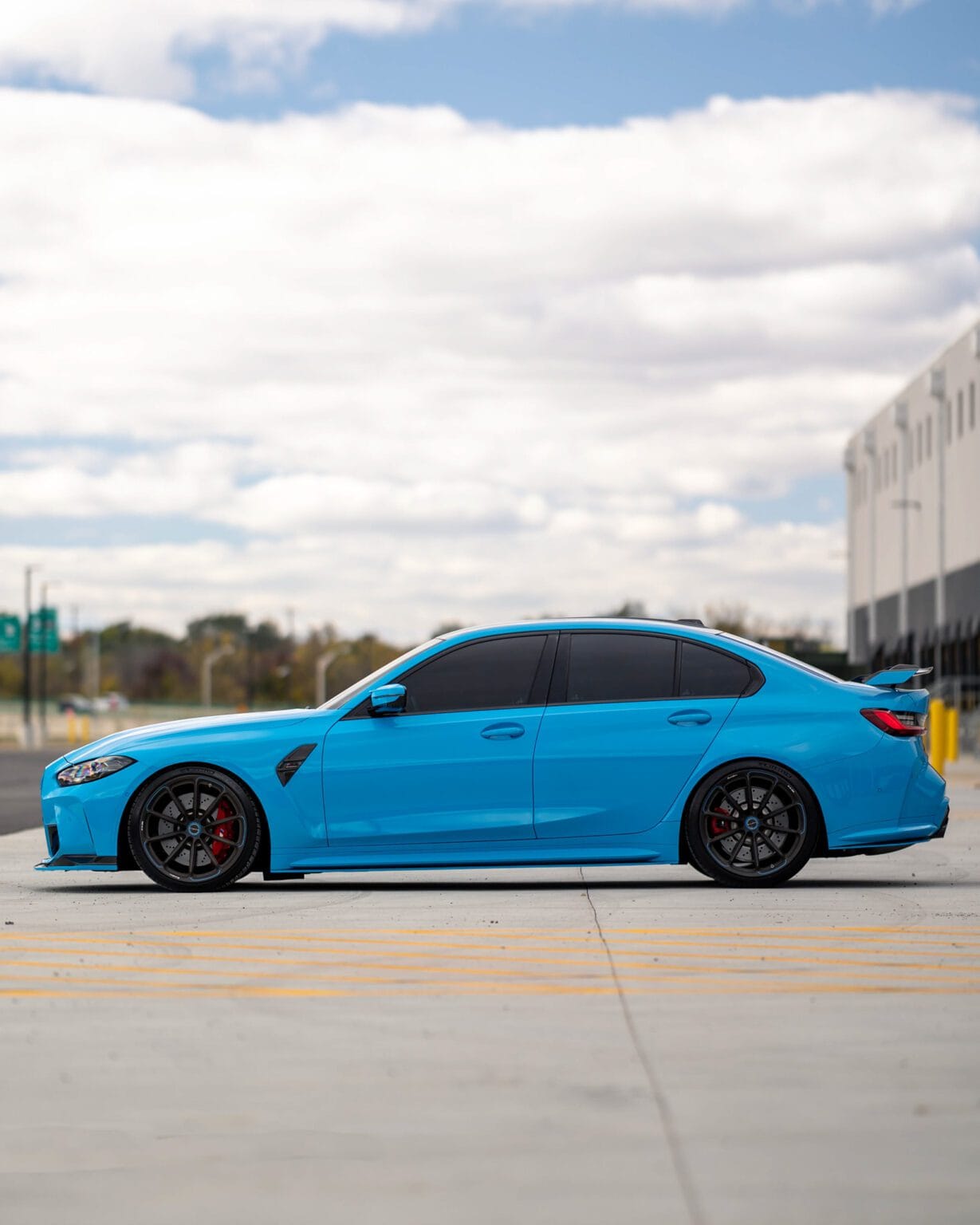 Blue BMW M3 G80 - R11 RS - Brixton Forged™