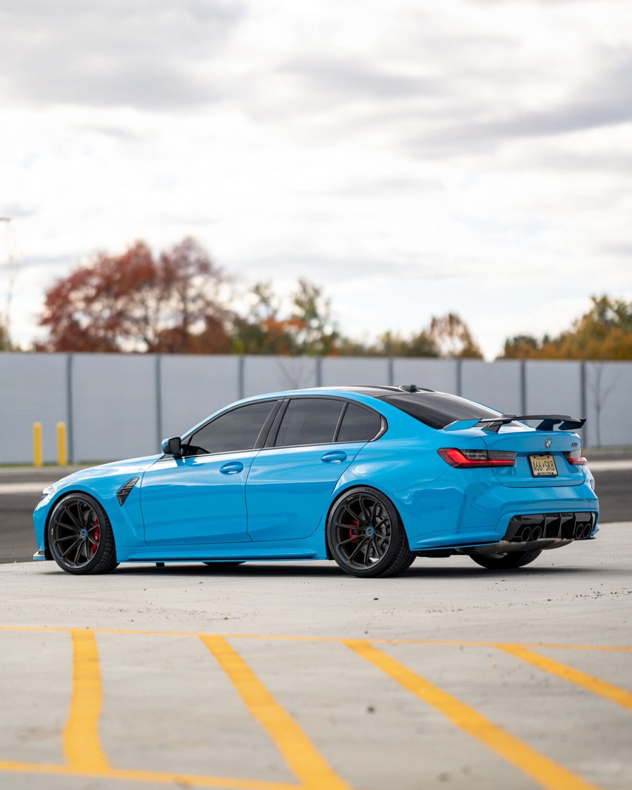 Blue BMW M3 G80 - R11 RS - Brixton Forged™