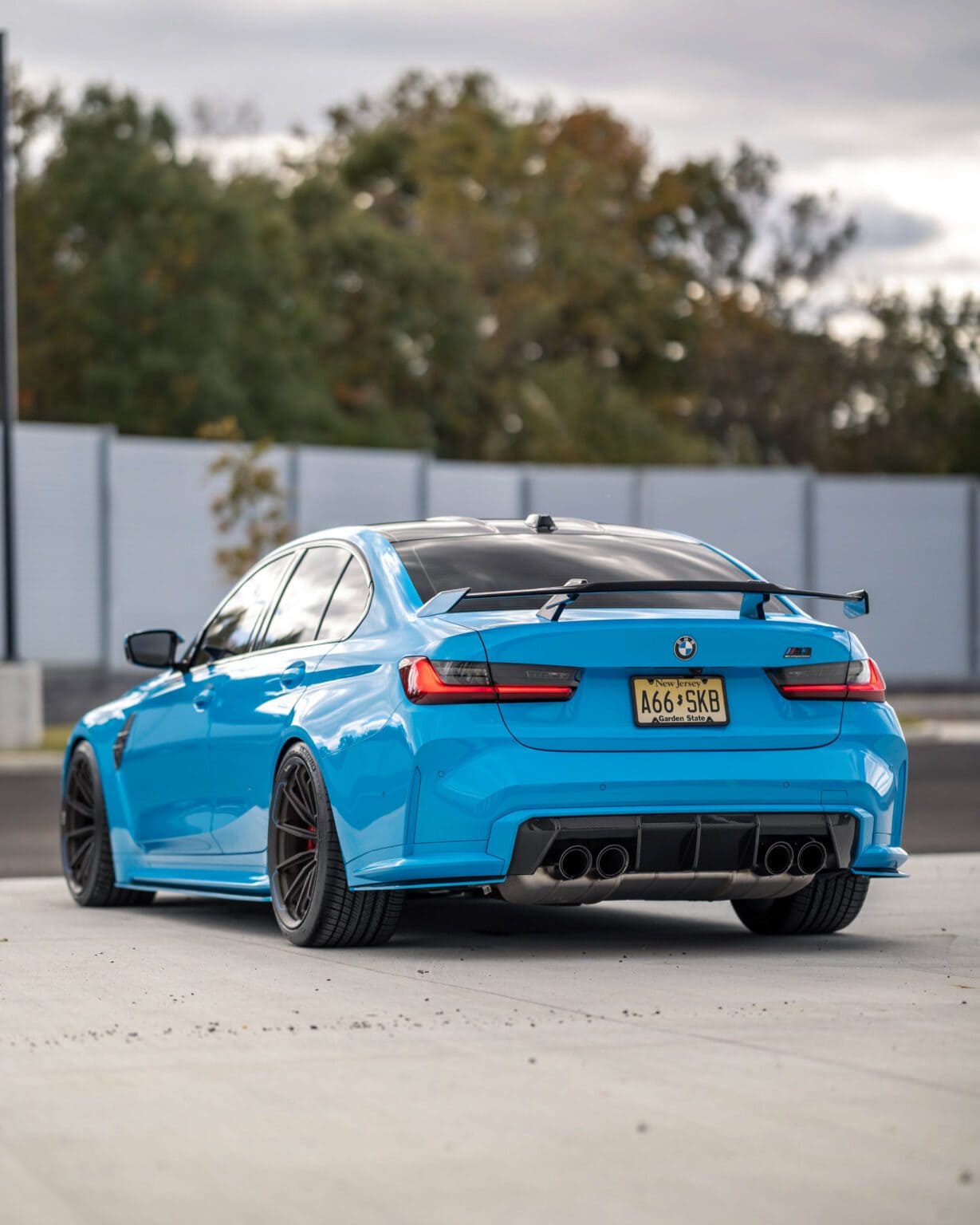 Blue BMW M3 G80 - R11 RS - Brixton Forged™
