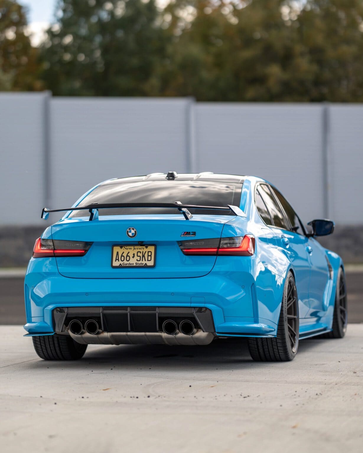 Blue BMW M3 G80 - R11 RS - Brixton Forged™