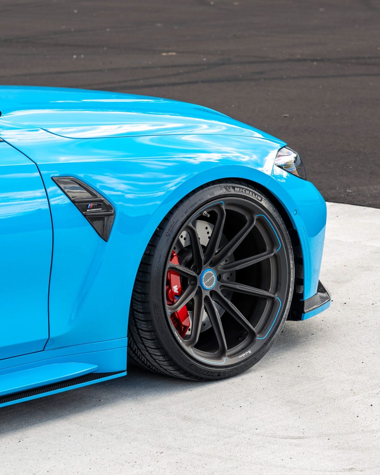 Blue BMW M3 G80 - R11 RS - Brixton Forged™