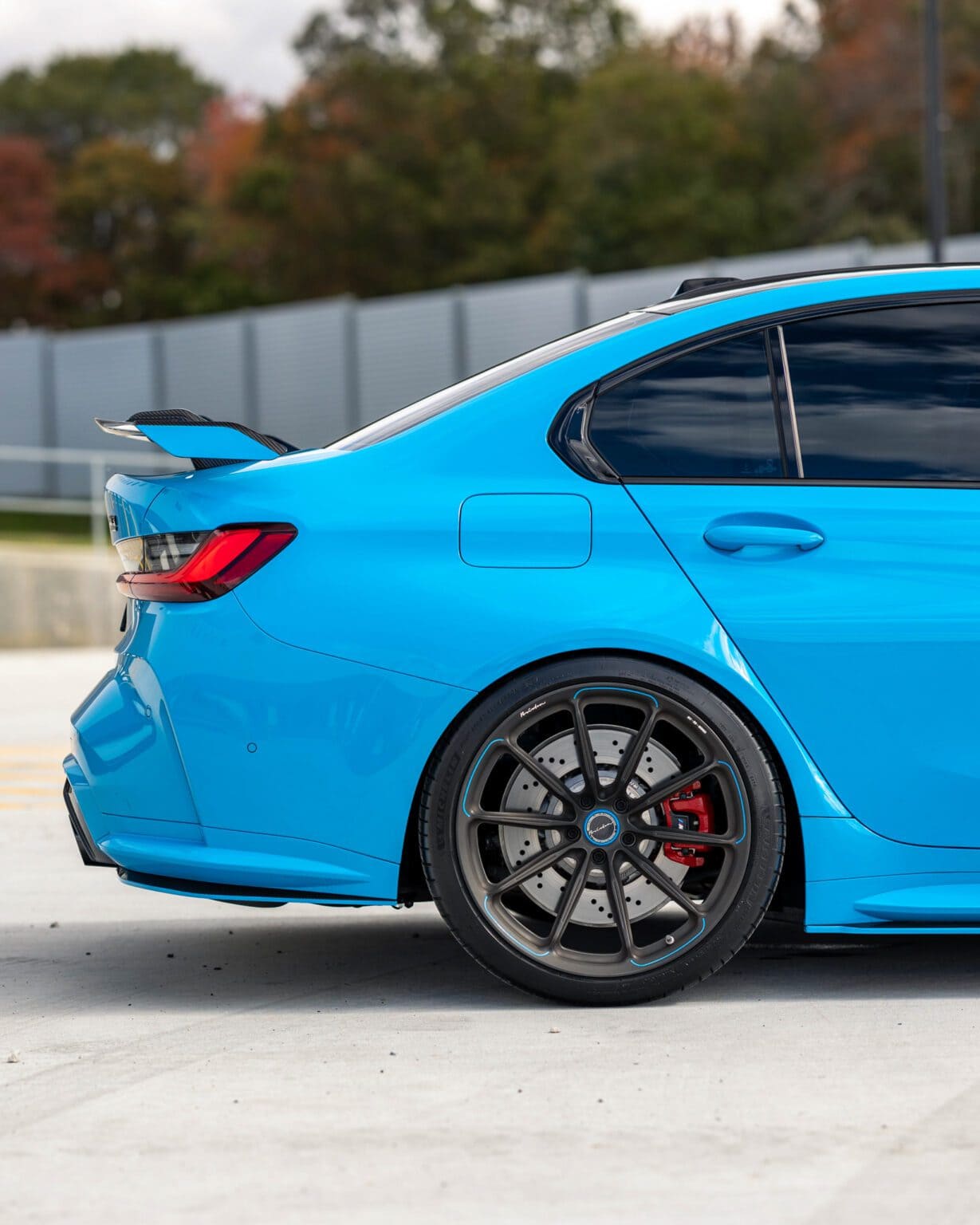 Blue BMW M3 G80 - R11 RS - Brixton Forged™