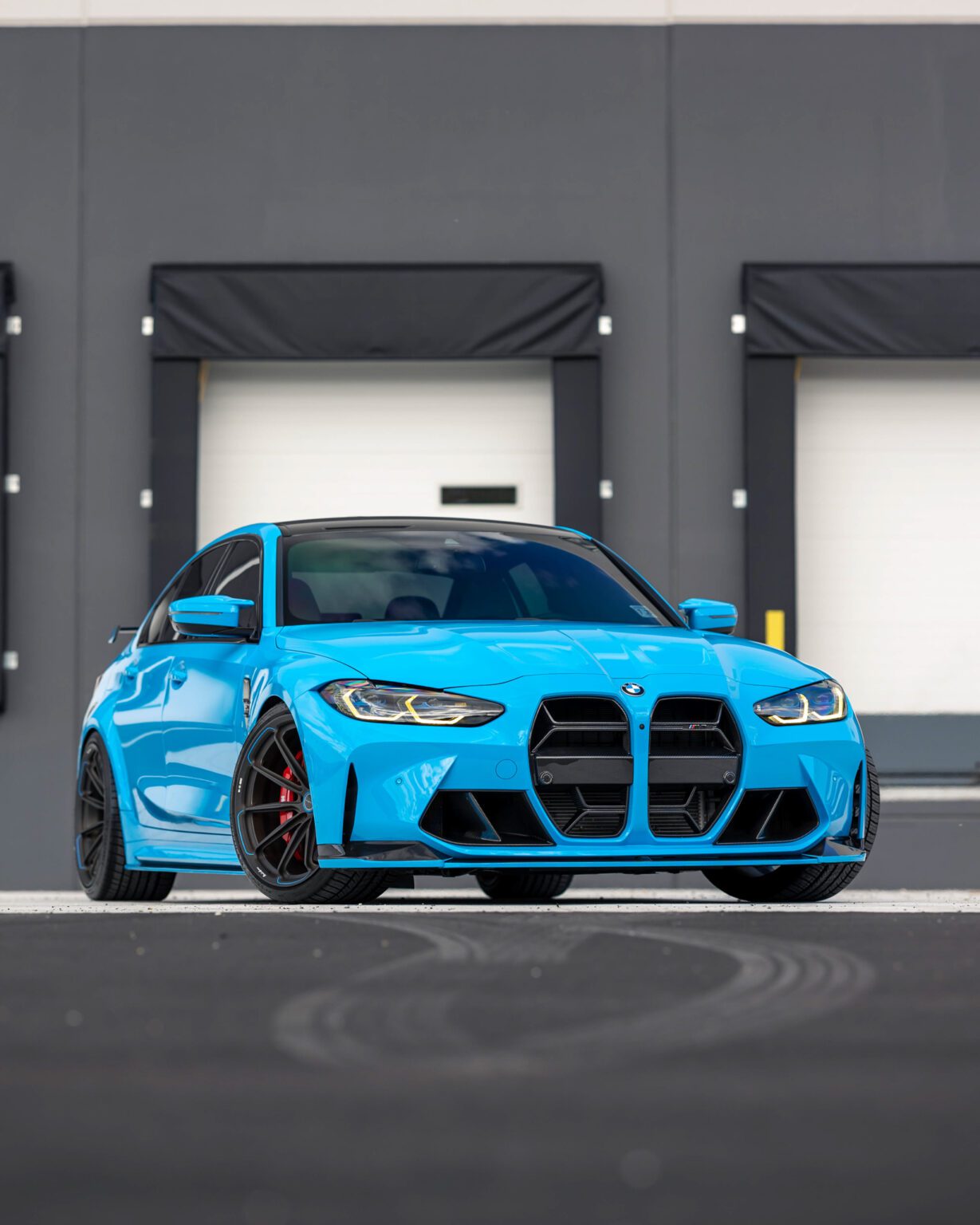 Blue BMW M3 G80 - R11 RS - Brixton Forged™