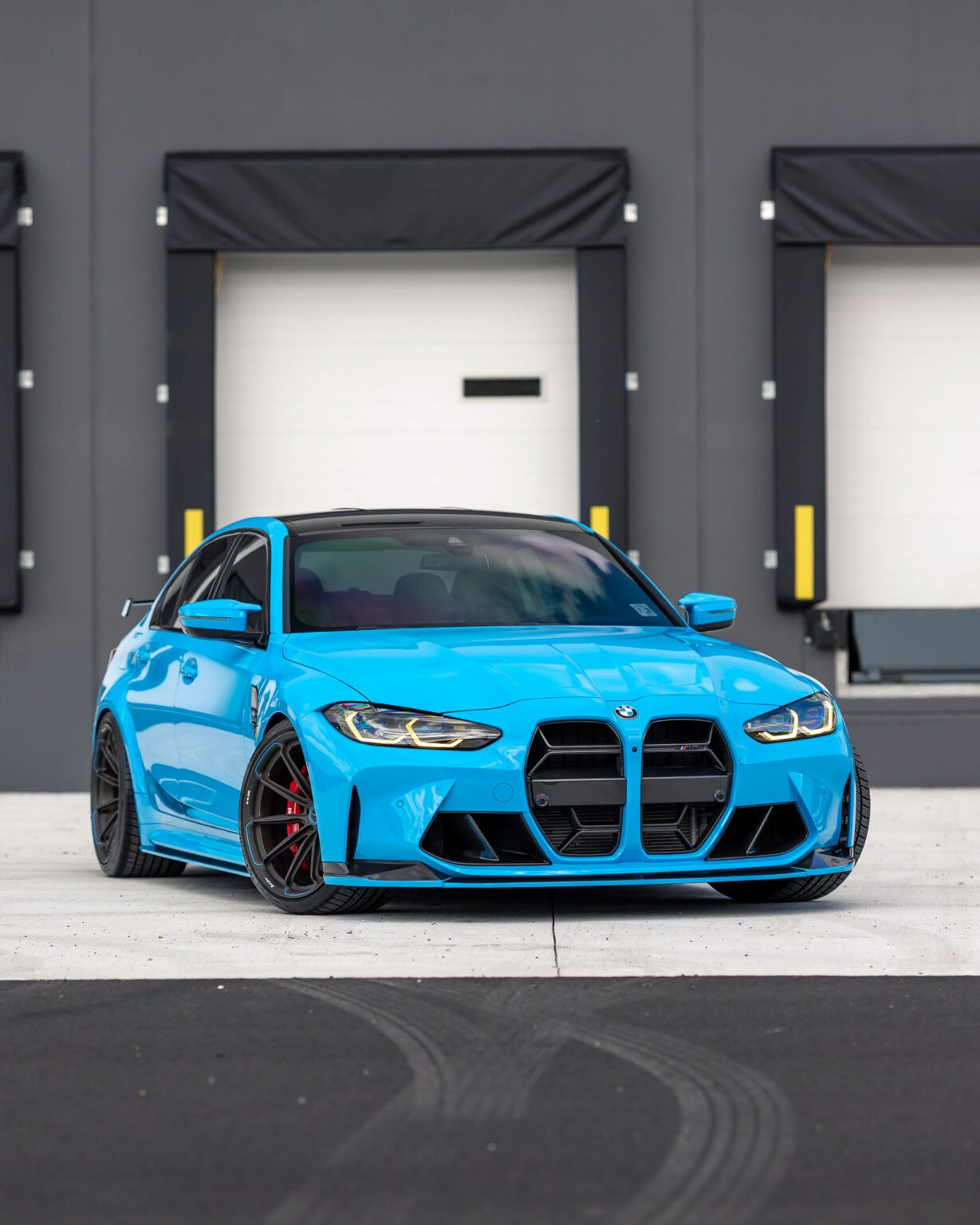 Blue BMW M3 G80 - R11 RS - Brixton Forged™