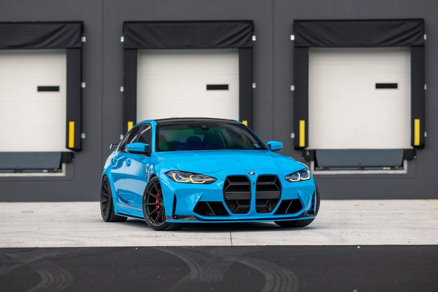 Blue BMW M3 G80 - R11 RS - Brixton Forged™