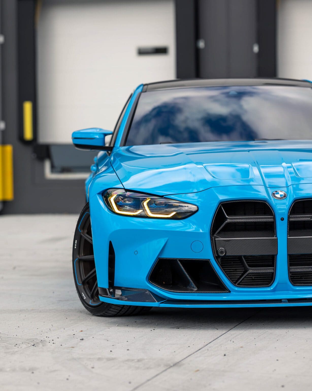 Blue BMW M3 G80 - R11 RS - Brixton Forged™