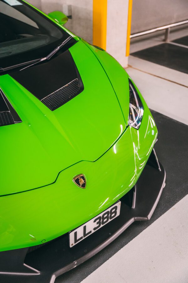 Green Lamborghini Huracan Performante PF7 Aertotech - Brixton Forged™