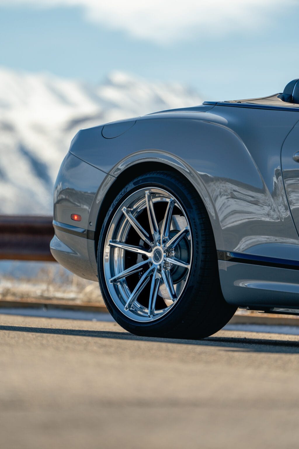 Grey Bentley Continental GT Speed - R11-R - Brixton Forged™